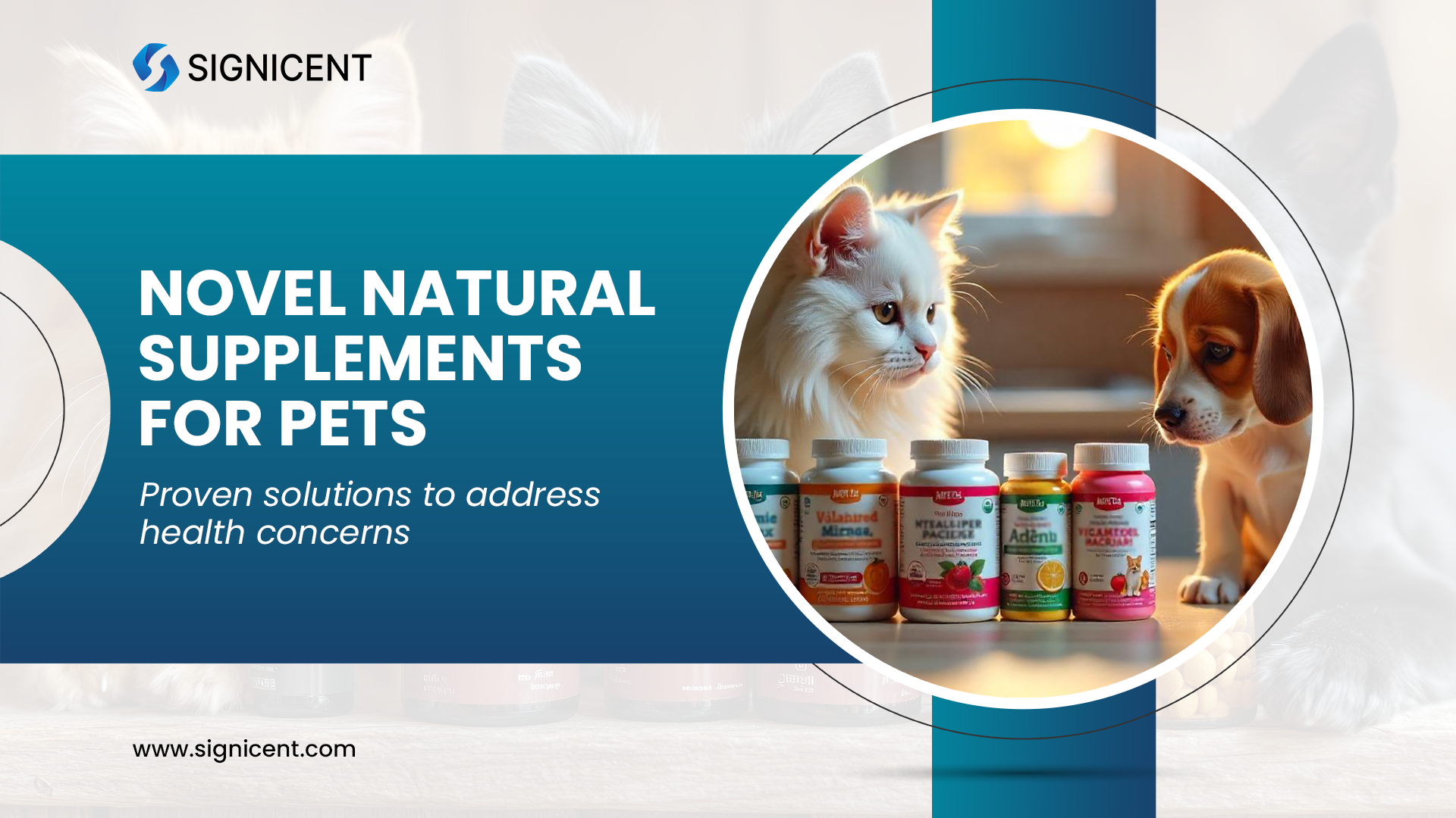Natural Supplements for Pets Improving Health - Signicent LLP