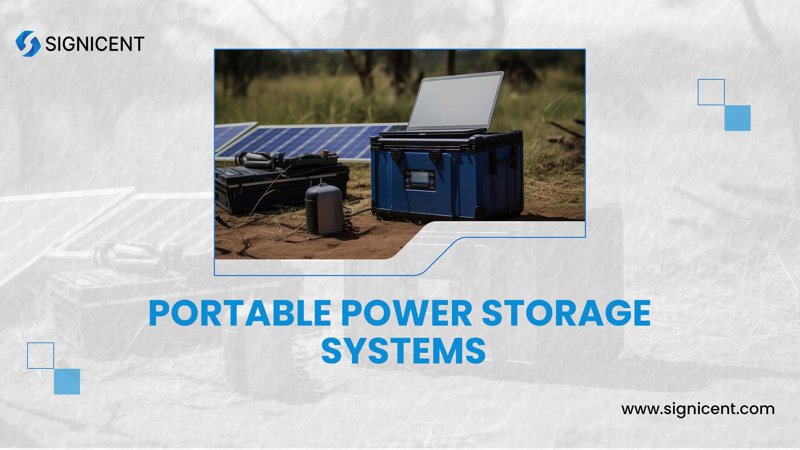 Portable Power Storage Systems | Signicent LLP